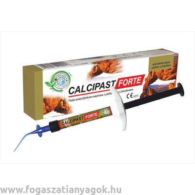 Calcipast Forte 2,1g kalcium-hidroxid tartalmú ideiglenes gyökértömő ...