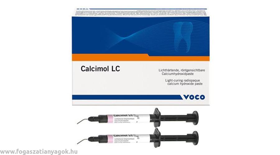 Calcimol LC - syringe 2x2,5 g fényre kötő kalcium-hidroxid paszta VOCO ...
