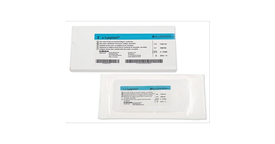 Lyoplant kollagén sebészeti membran 1db 1,5x3 cm BBraun - Membránok ...