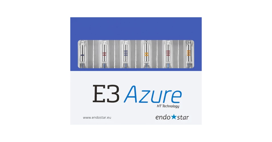Endostar E3 Azure Basic & Small szett 25 mm 6 db - Gépi gyökérkezelő ...