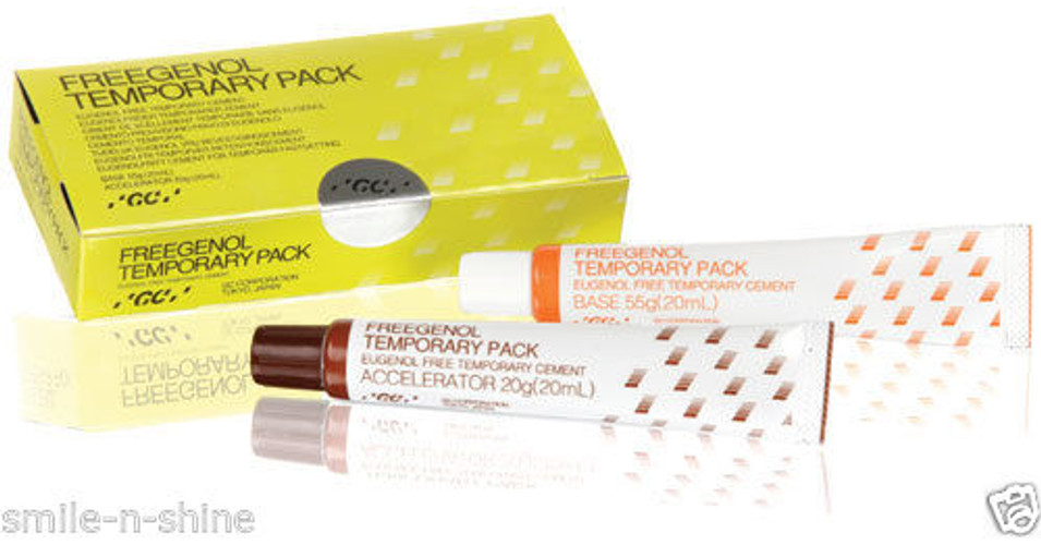 GC Freegenol Temporary pack - Eugenol mentes ideiglenes ragasztócement ...
