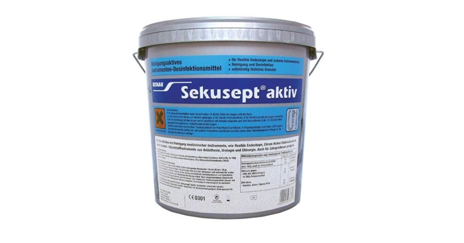Sekusept Aktív műszer fertőtlenítő por 1,5 kg Ecolab ...