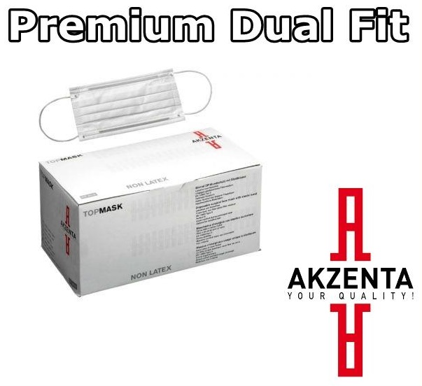 Akzenta Top gumis arc maszk 50db/doboz zöld - Orvosi maszkok - Creativ ...